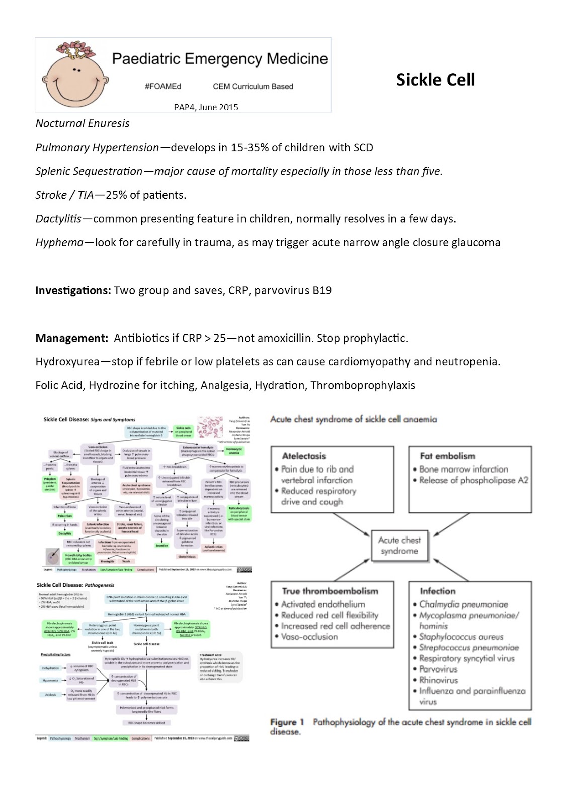 Paediatric Emergency Medicine: Sickle Cell