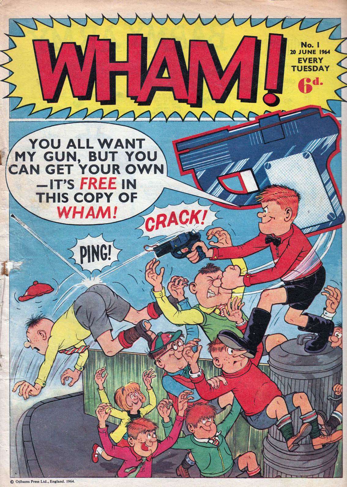 BLIMEY! The Blog of British Comics: WHAM! No.1 (1964)