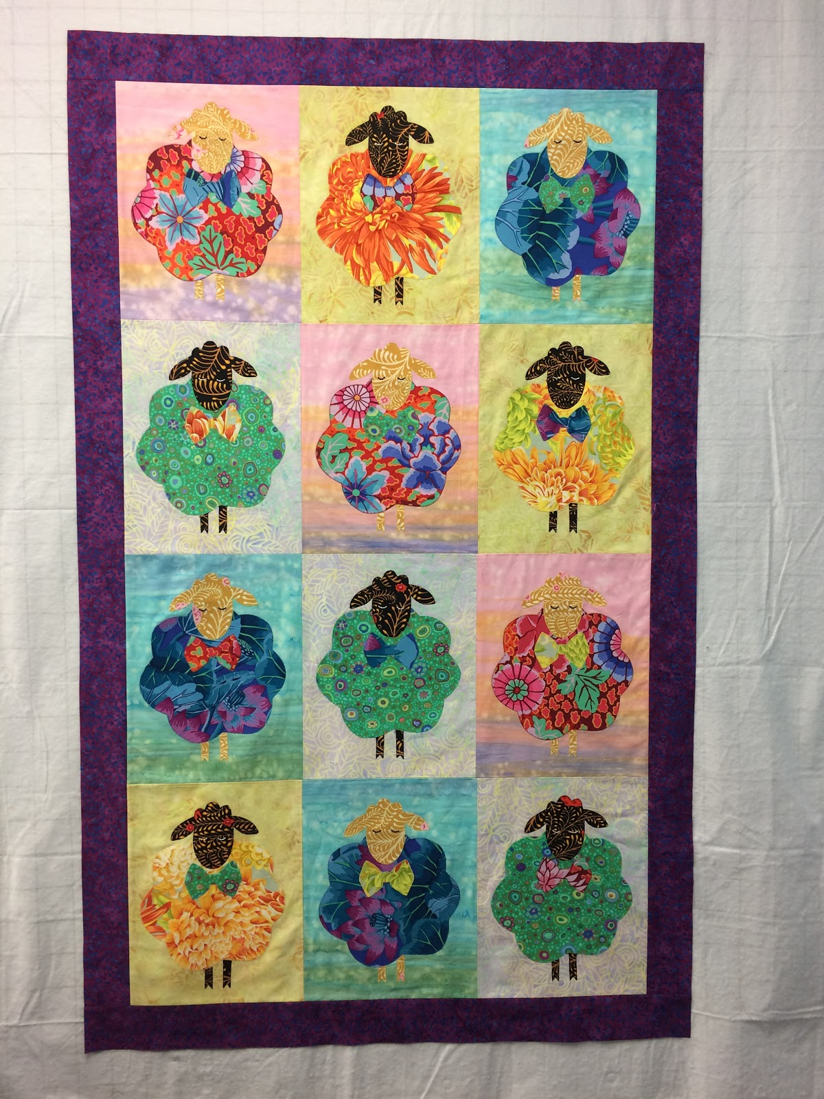 Katie Rosa: Showy Sheep Quilt