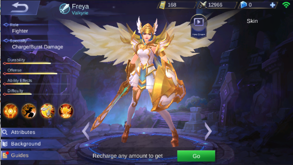 Freya High Damage Build Mobile Legends - Fourty Games