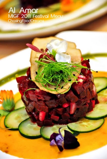 CHASING FOOD DREAMS: MIGF 2011: Al Amar, Lebanese Cuisine