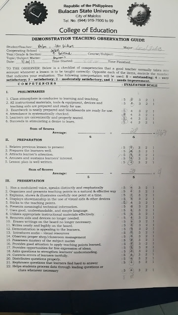 My Final Demonstration Teaching
