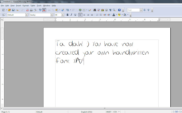 Ride-Or-DIY: How To Make Your Own Handwritten Font