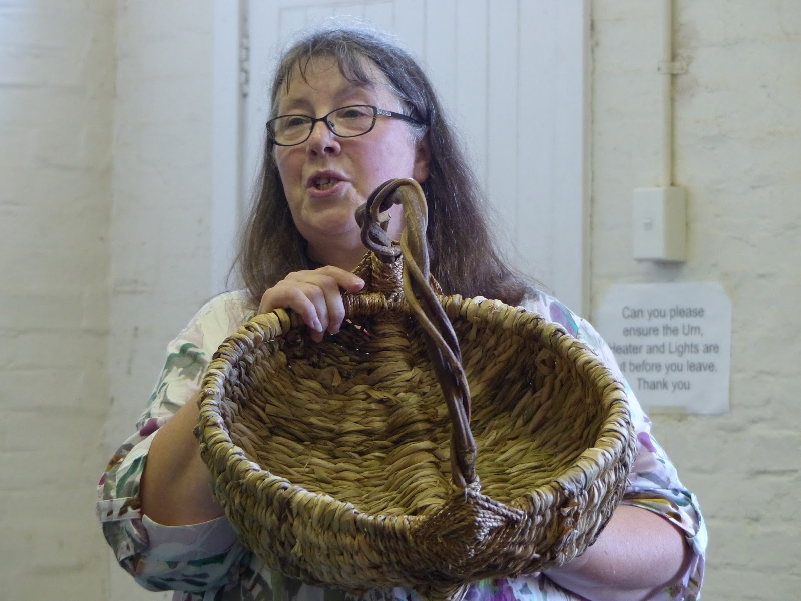 Pragmatic Sustainability: Basket making demonstration