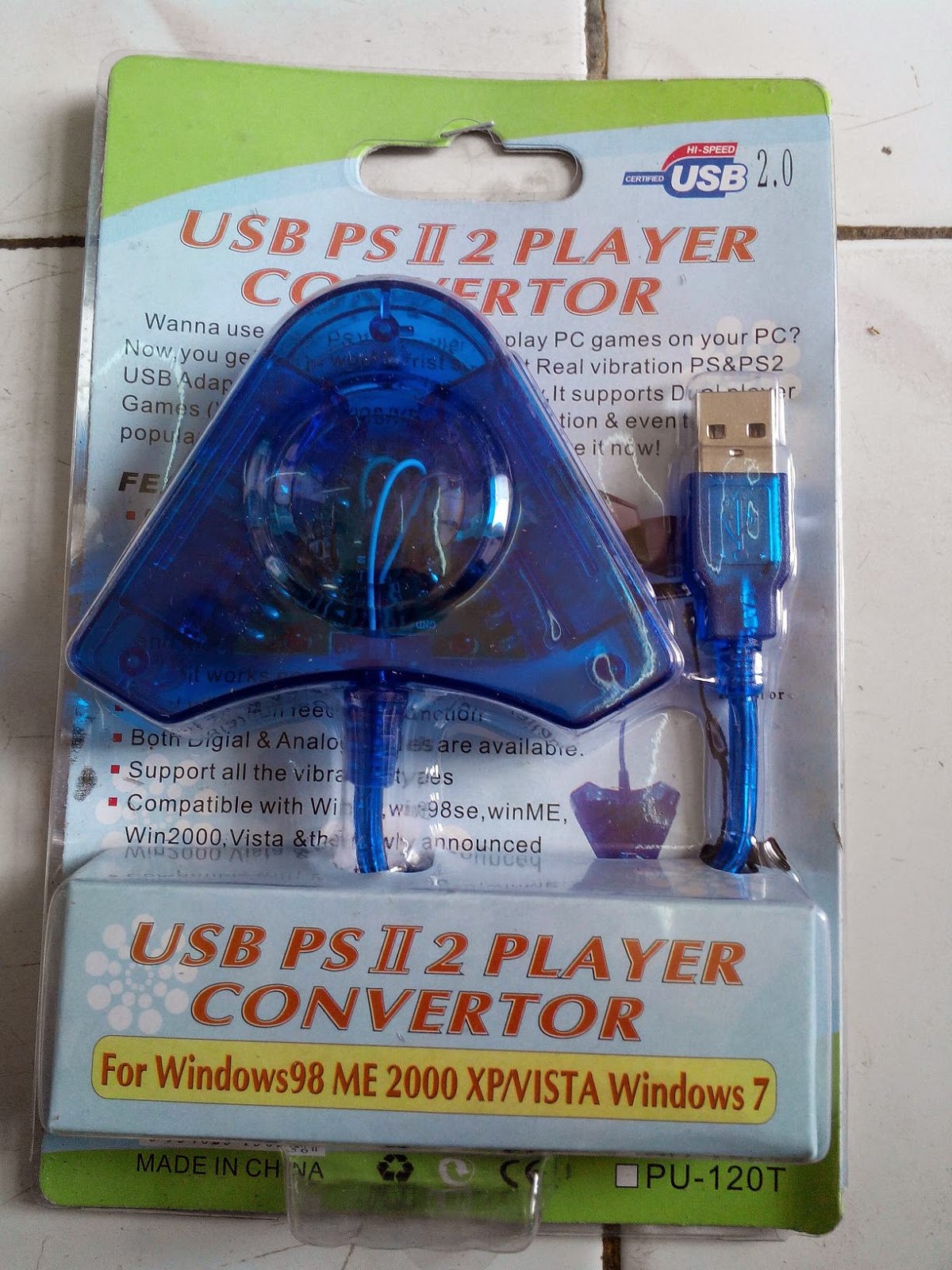 Frans Elektronik Bekasi: convertor USB - joy stik PS