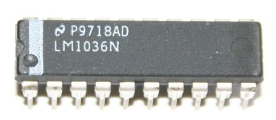 Electronic Projects: LM1036 Tone/Volume/Balance Circuit