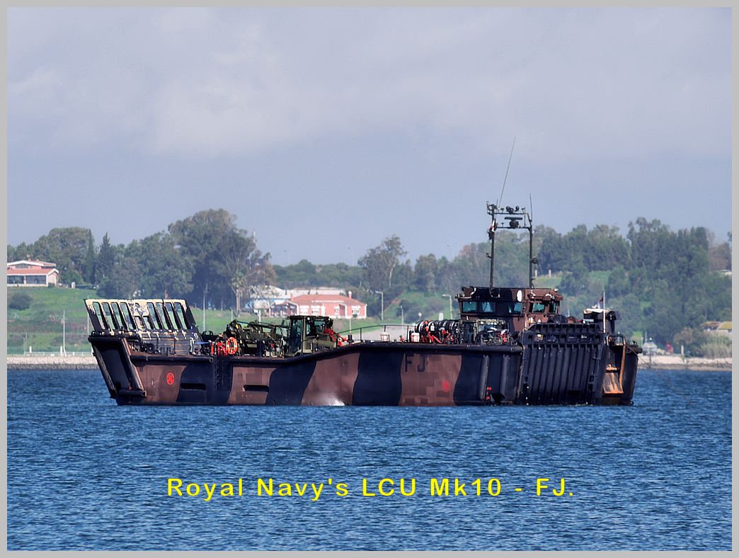 SETUBAL : Ships, Boats and Craft: HMS Bulwark landing craft LCU Mk10 ...