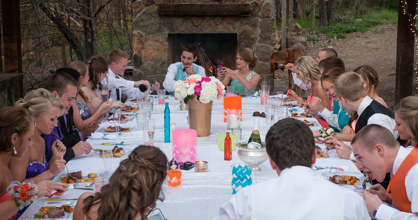 Abby Mitchell Event Planning and Design: Real Event: Prom Dinner Party