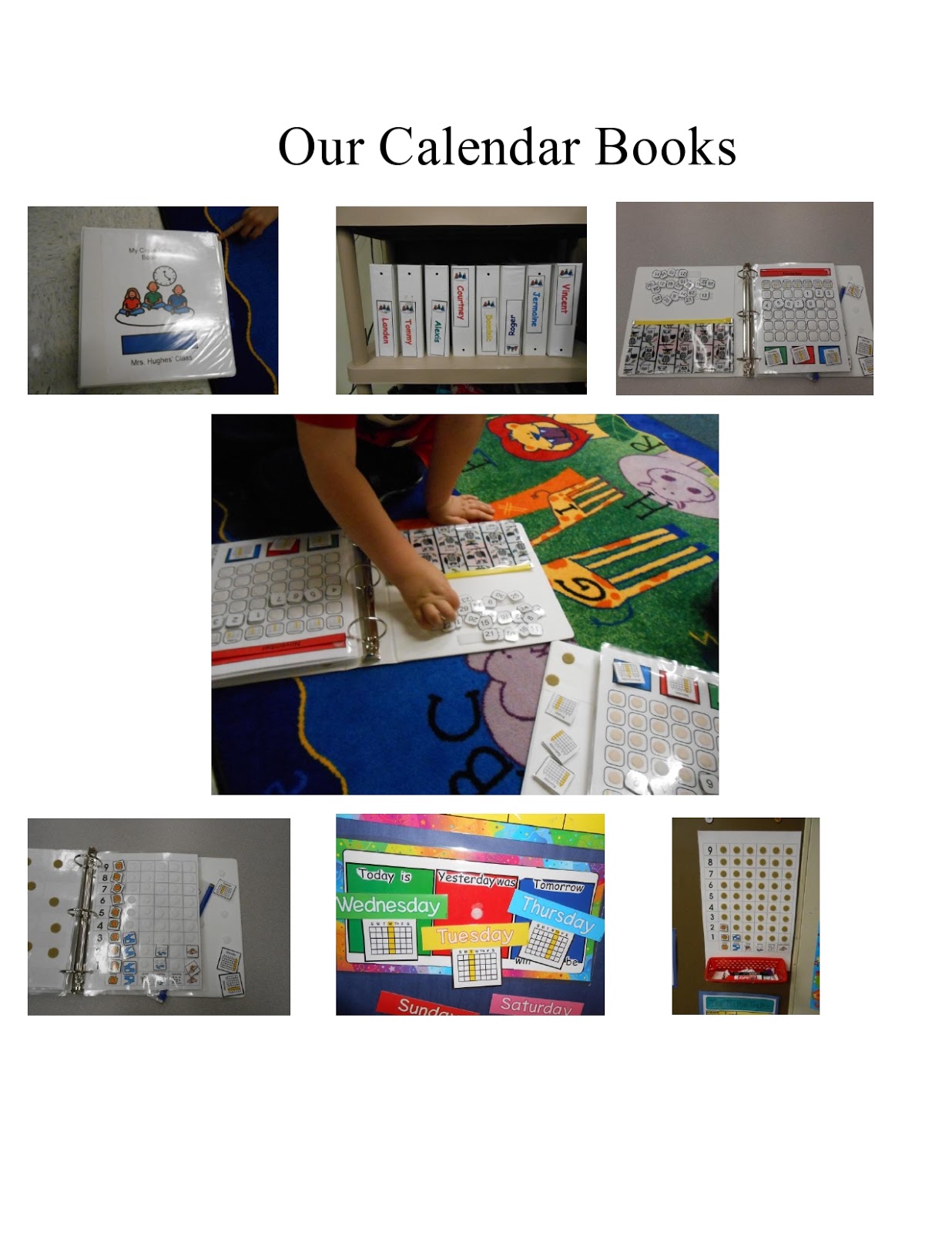 Our Calendar Books - Multiply Magnificent Learners