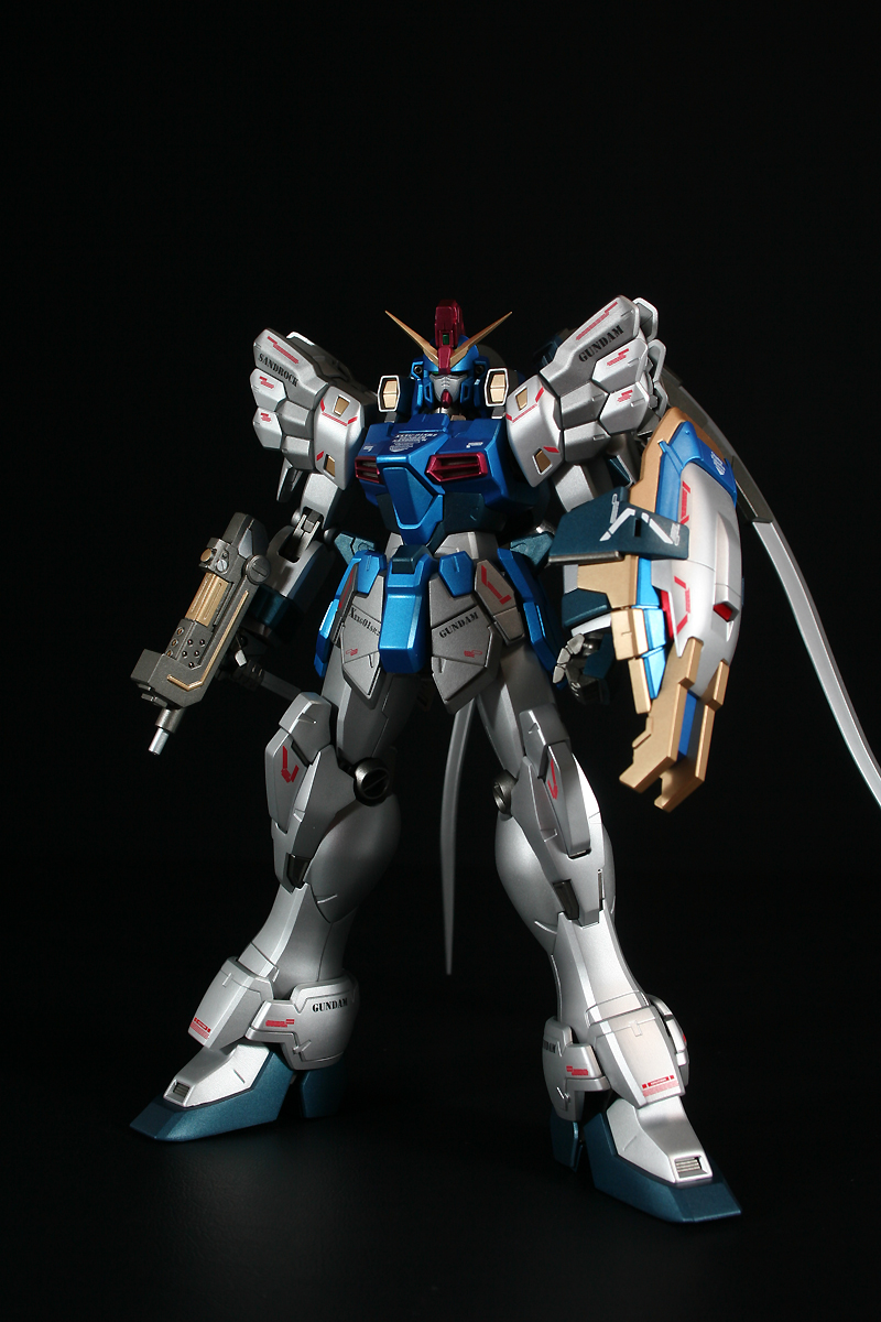 GUNDAM GUY: MG 1/100 Gundam Sandrock EW - Metallic Paint Build