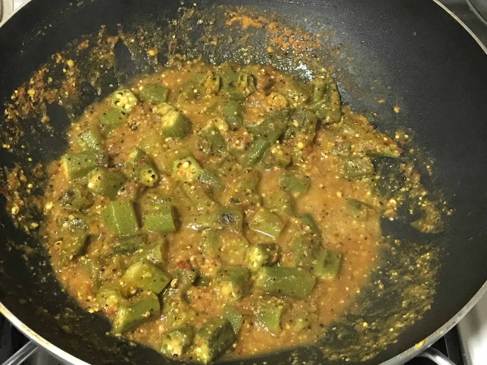 Jothi Cooking Book: Bhendi Besara