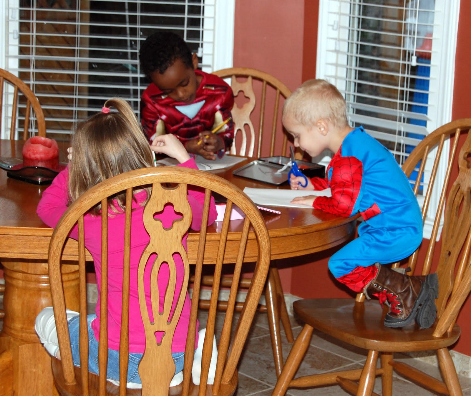 The Fabulous Fischer Five: Superhero Homework