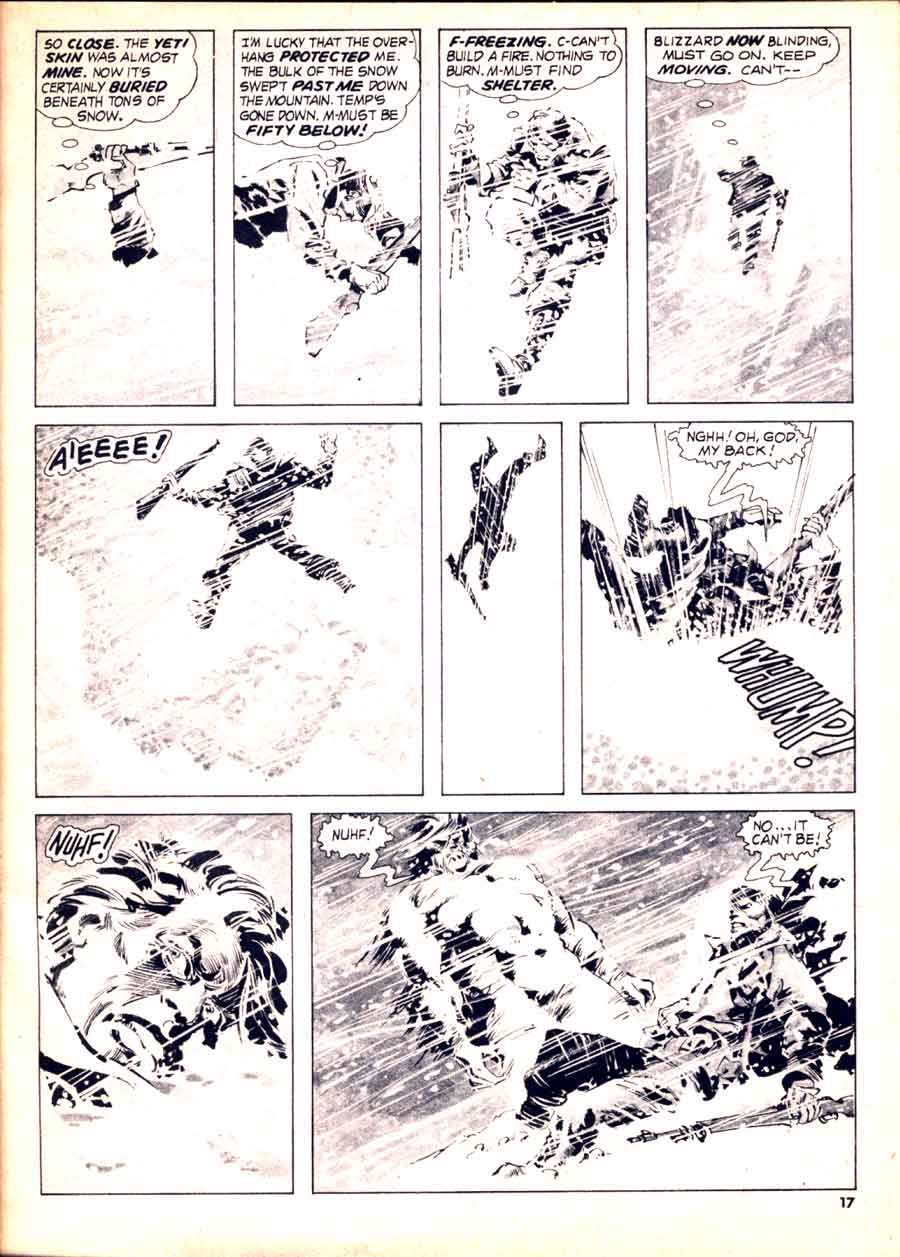 Creepy #85 - Walt Simonson art - Pencil Ink