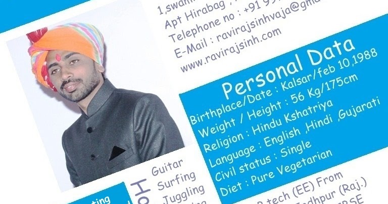 The Rajput Guy: Rajput Boy Most Interesting Marriage Biodata