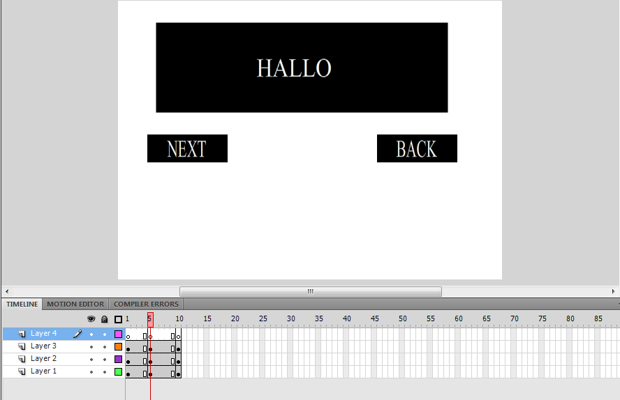 Membuat Tombol Next Dan Button | Computer Technic