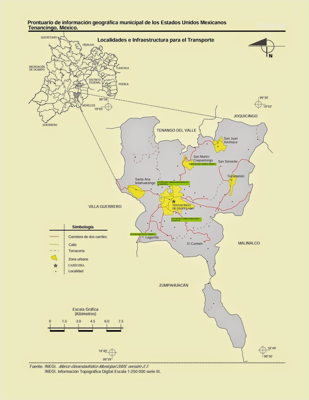 Telesecundarias de México: ZONA V037