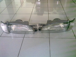 MaddMeisterWarehouse: FOR SALE: SUBARU IMPREZA GC8 FRONT HEADLIGHTS ...