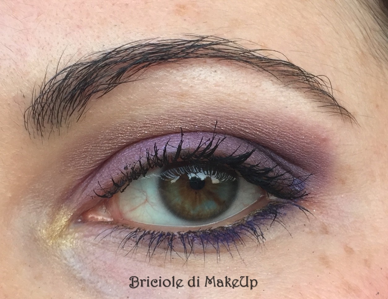 Tutorial MakeUp occhi viola | Briciole di MakeUp