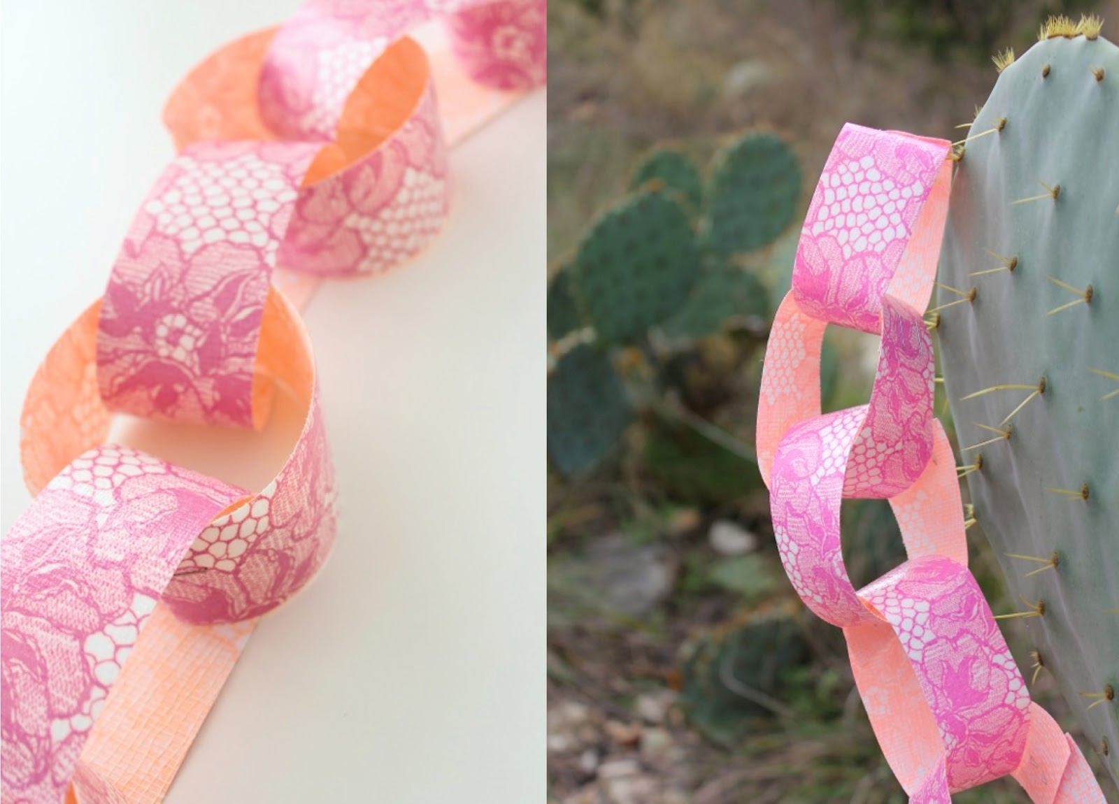 Oilcloth Chains - MADE EVERYDAY