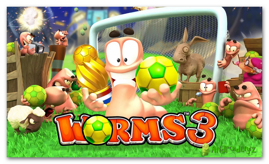 Worms 3 v1.98 Full APK+DATA | Androidliyiz | Güncel APK