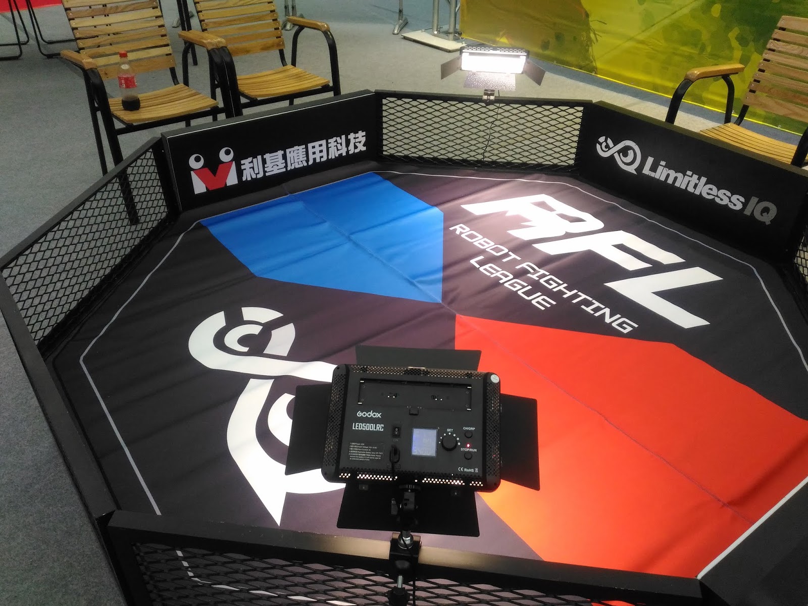 RFL Robot Fighting League - visual and planing