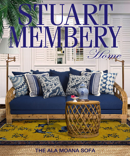 STUART MEMBERY HOME COLLECTION: THE ALA MOANA SOFA...