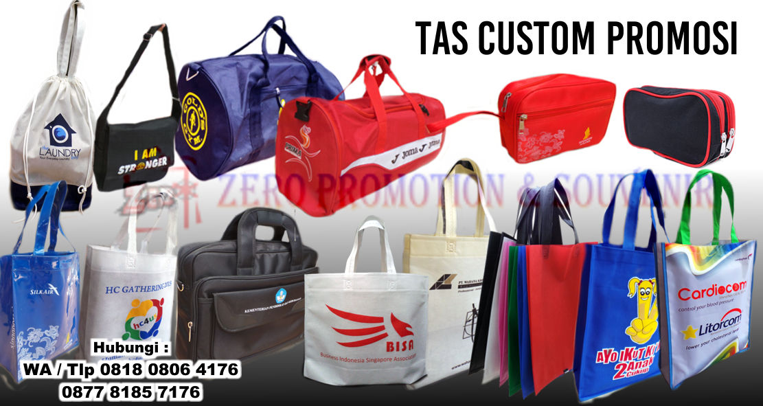 Konveksi Tas Custom promosi di Tangerang | zeropromosi | souvenir ...