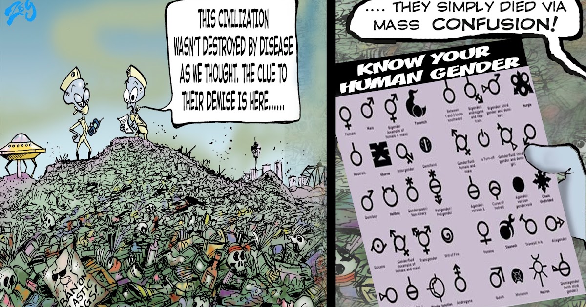 Editorial Cartoonist Zeg: "Gender fluidity"