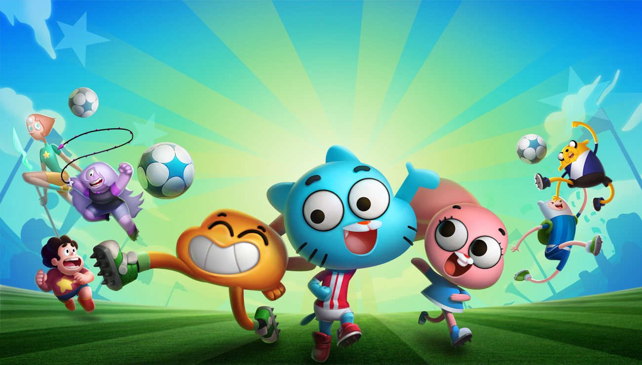 Conocé como jugar a Copa Toon ¡Goleadores!, con los personajes de ...