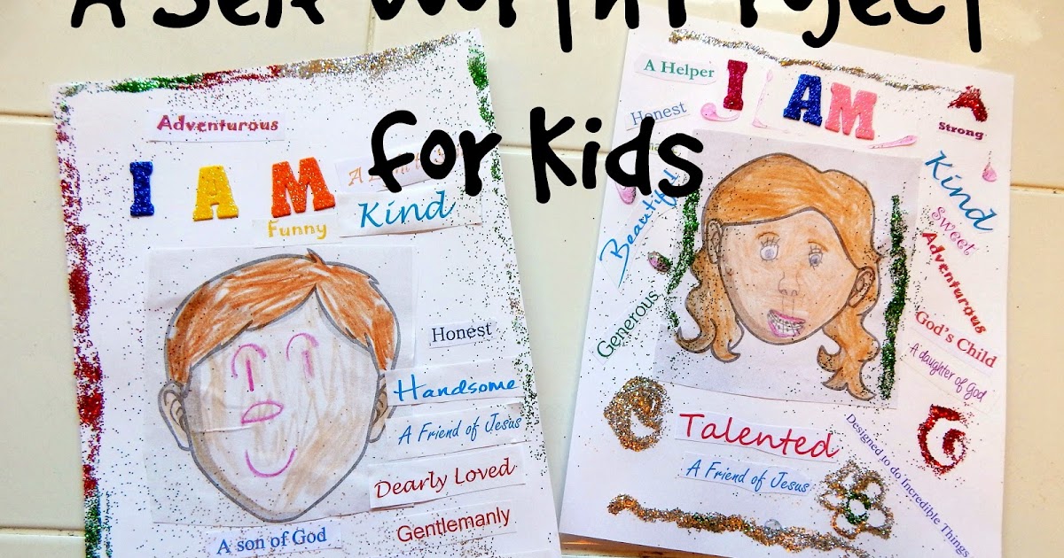 "I Am..." - A Self Worth Craft for Kids - Proverbs 31 Homestead