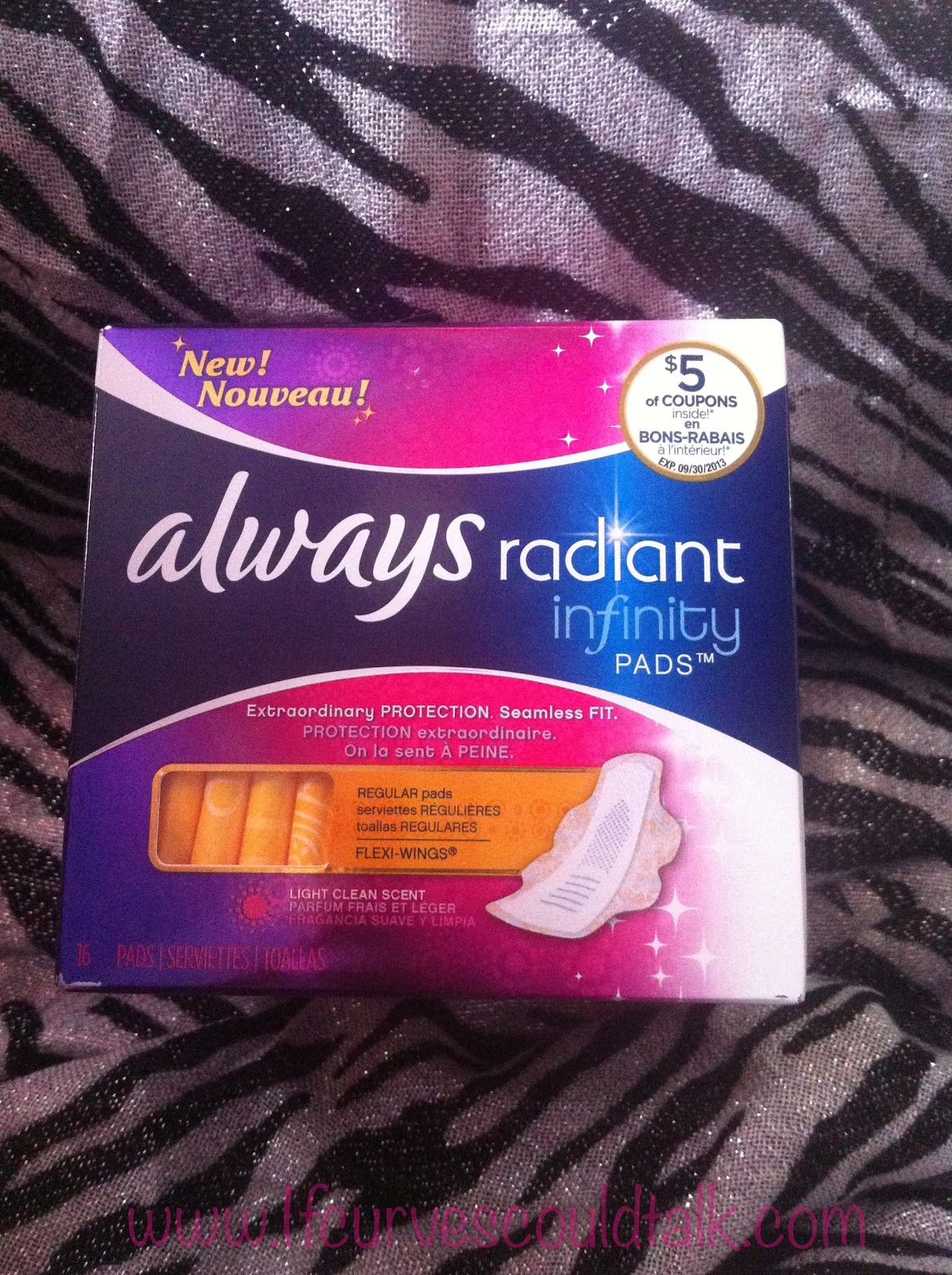 If Curves Could Talk: REVIEW: Always Radiance Infinity Pads (Latina VoxBox)
