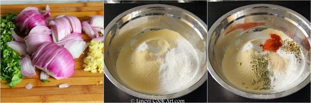 Onion Thool Pakoda ~ Lincy's Cook Art