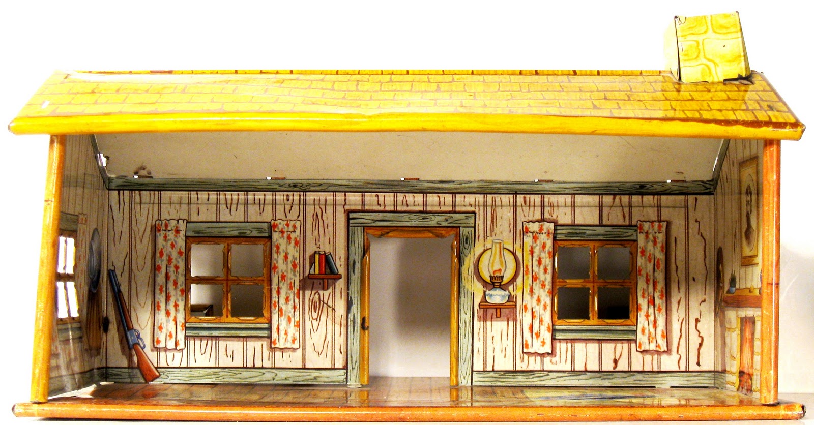 econtampan: Marx Roy Rogers Rodeo Ranch Set Cabin