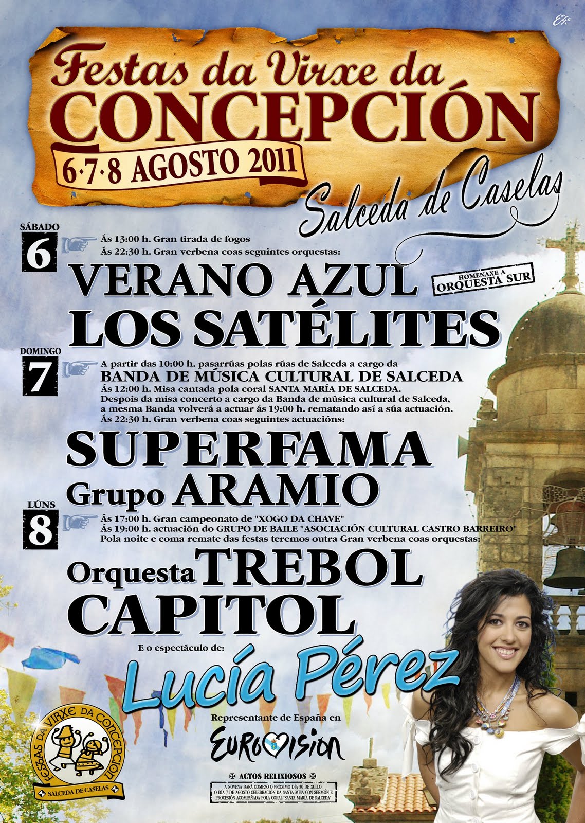 Fene.com: Fiestas de la Concepción en Salceda de Caselas