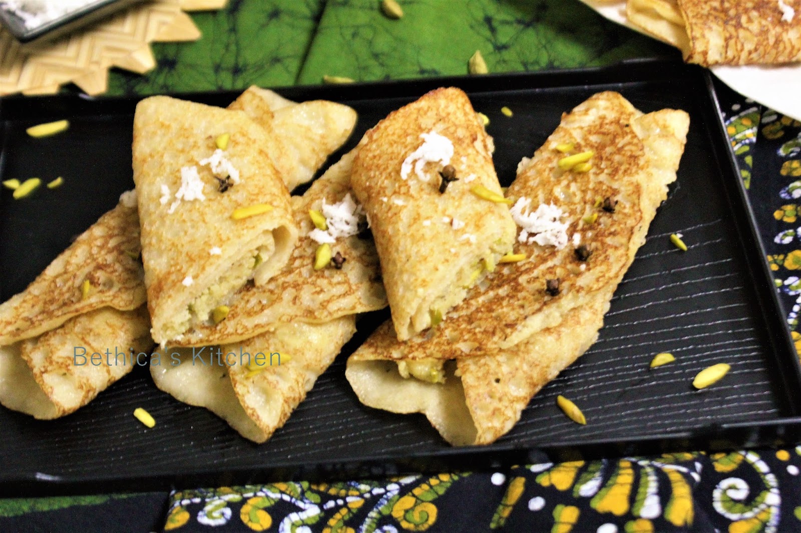 Bethica's Kitchen Flavours: Pati Shapta Pithe (Traditional Bengali Sweet)