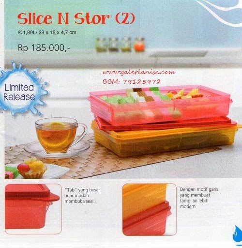 Tupperware Promo Maret 2014 Slice N Stor (2) - Pusat Belanja Tupperware ...