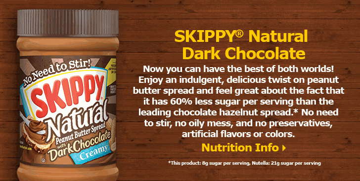Gust Gab: SKIPPY® Natural Creamy Dark Chocolate #HormelFamily