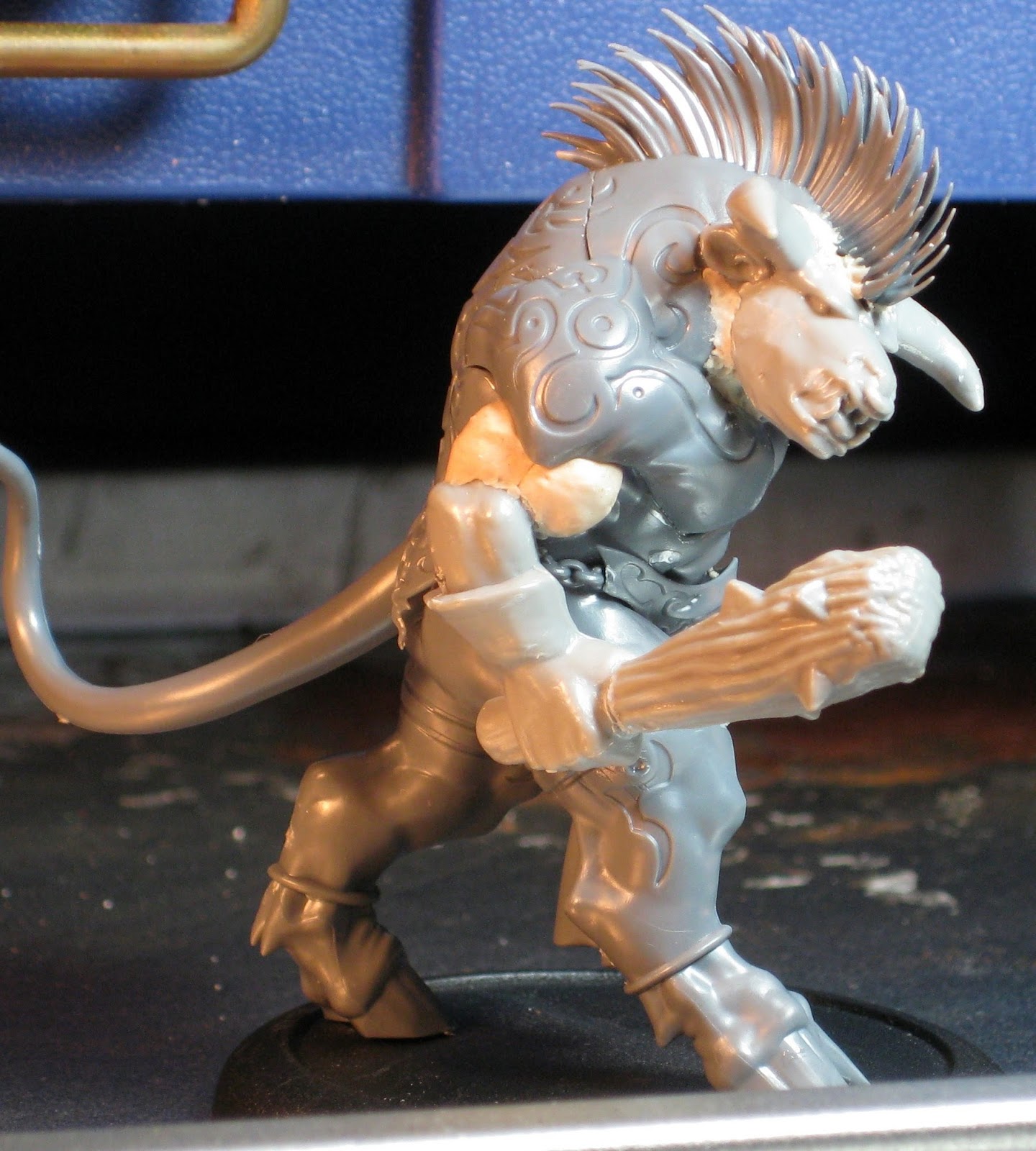 WicKeD METAL!!!: Minotaur from Silver Tower Ogroid