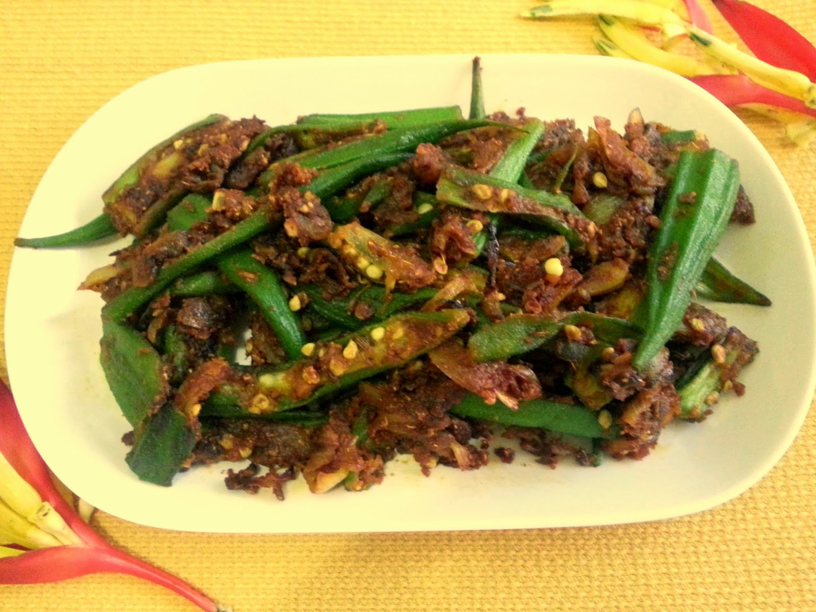 Annapurna: Besan Wali Bhindi Recipe / Okra with Gram flour / chickpea ...