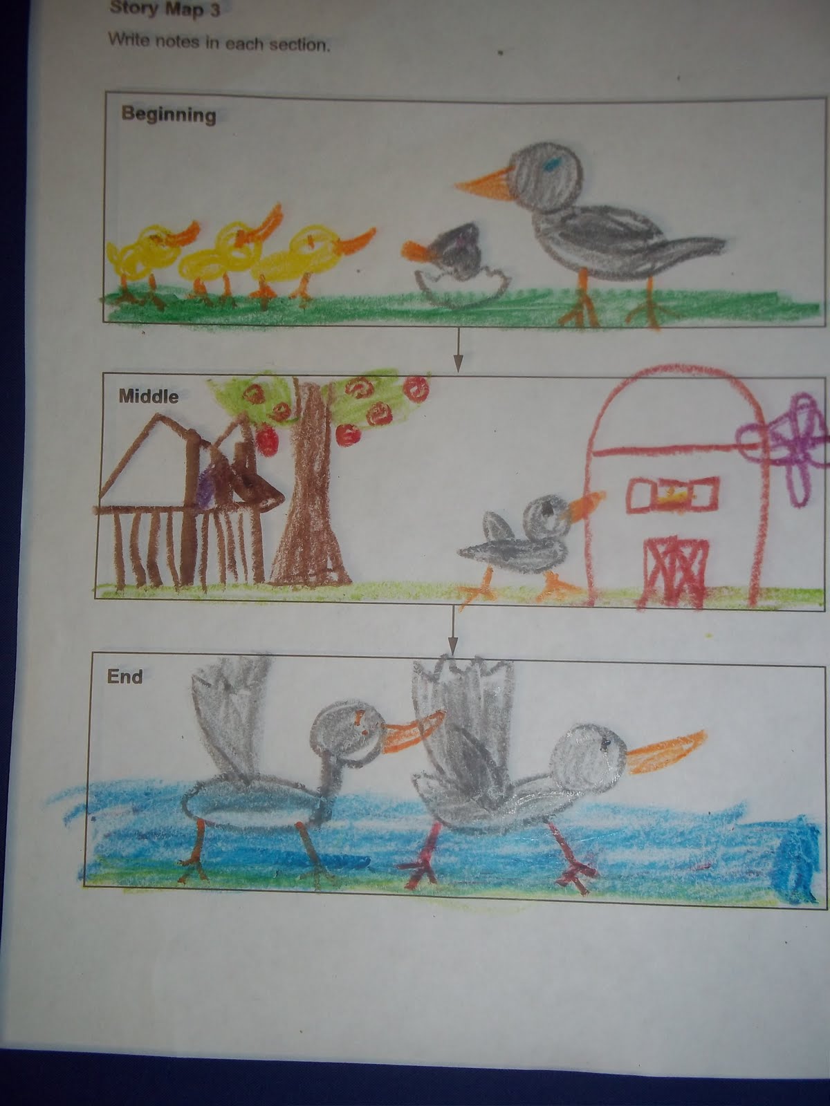 Mrs. Wood's Kindergarten Class: Ugly Duckling!