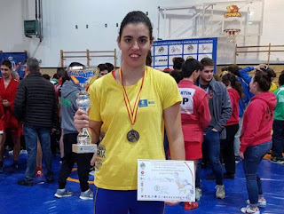 Estefanía Ramírez, campeona de España de Lucha Olímpica - Asociación ...