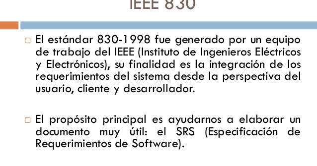 Blog Metodologias y modelado de software: Norma IEEE 830 y plantillas SRS