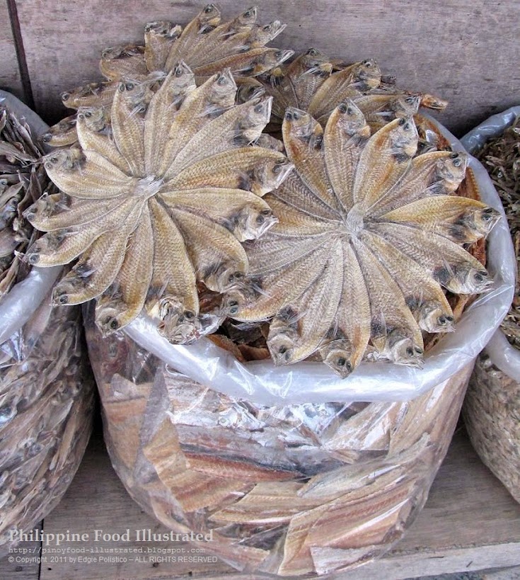 Philippine Food Illustrated: danggit flower