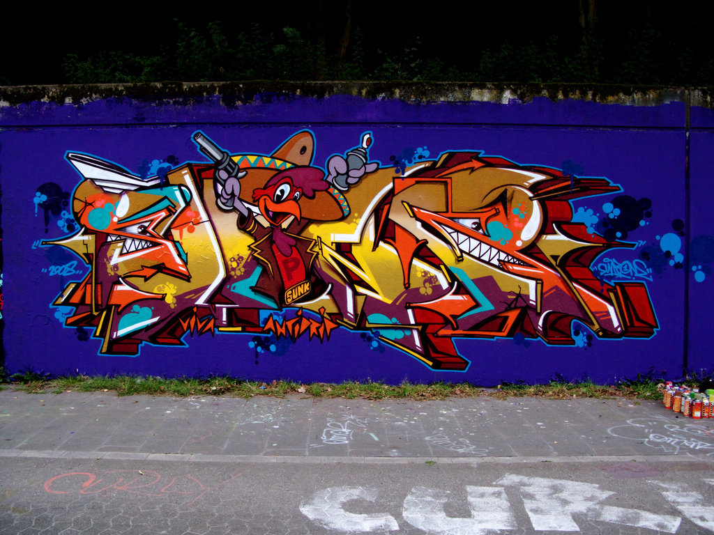 graffiti en galicia: El graffiti