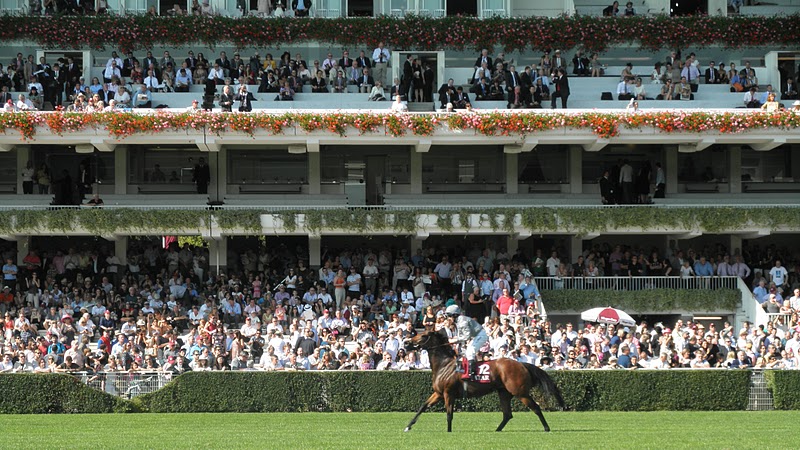 Peter and Caroline Go to France: Prix de L'Arc de Triomphe Horserace