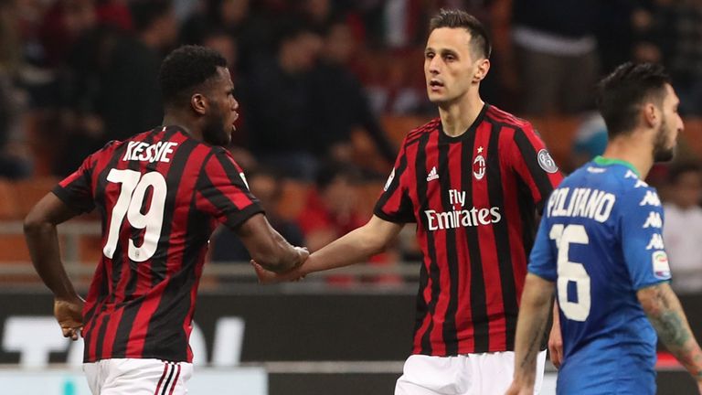 Mogući sastav Milana protiv Torina