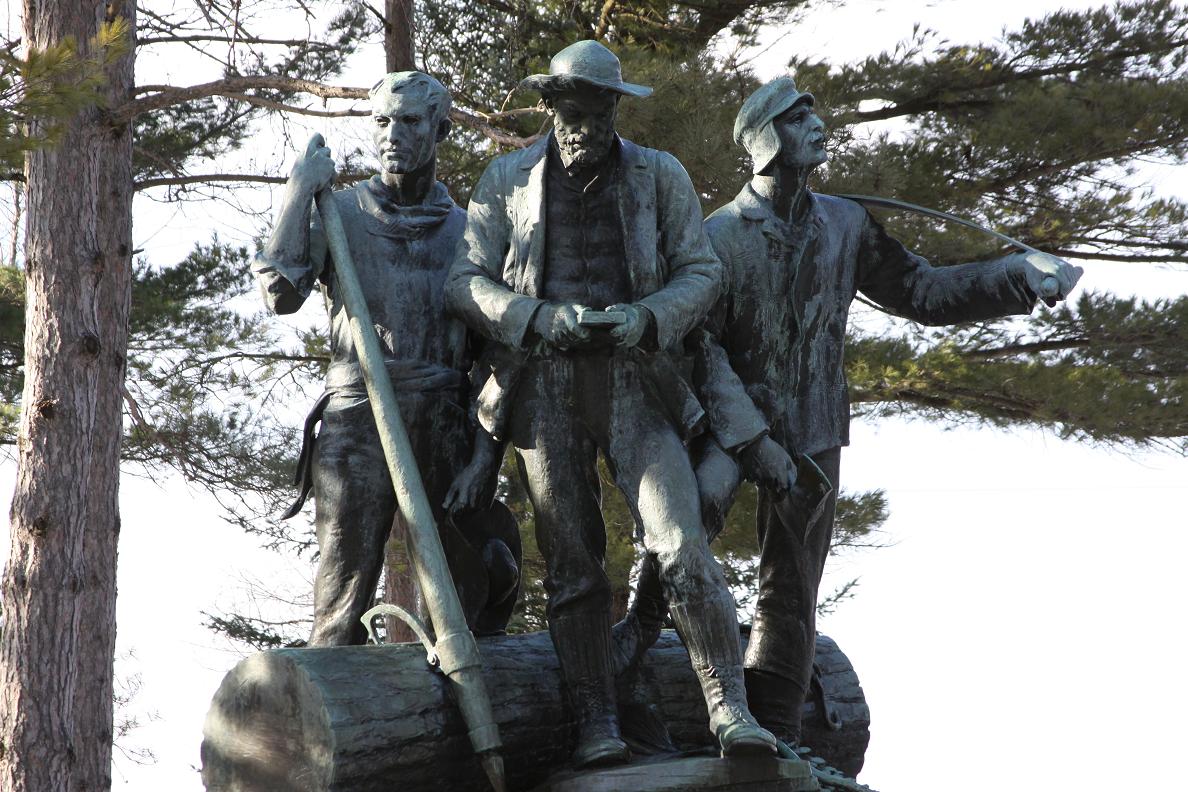 Michigan Exposures: He's a Lumberjack....