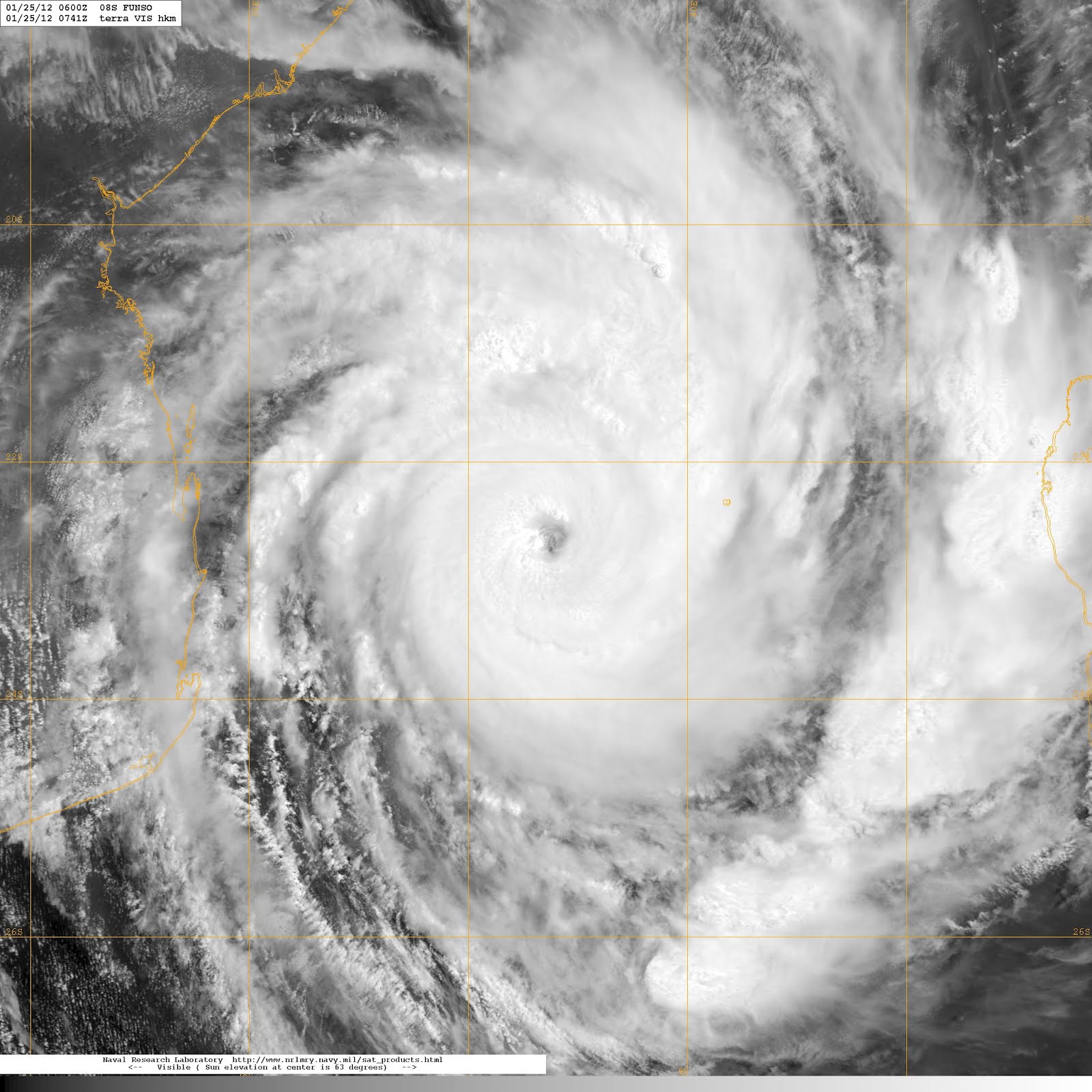 SA Weather and Disaster Observation Service: Images: Tropical Cyclone ...