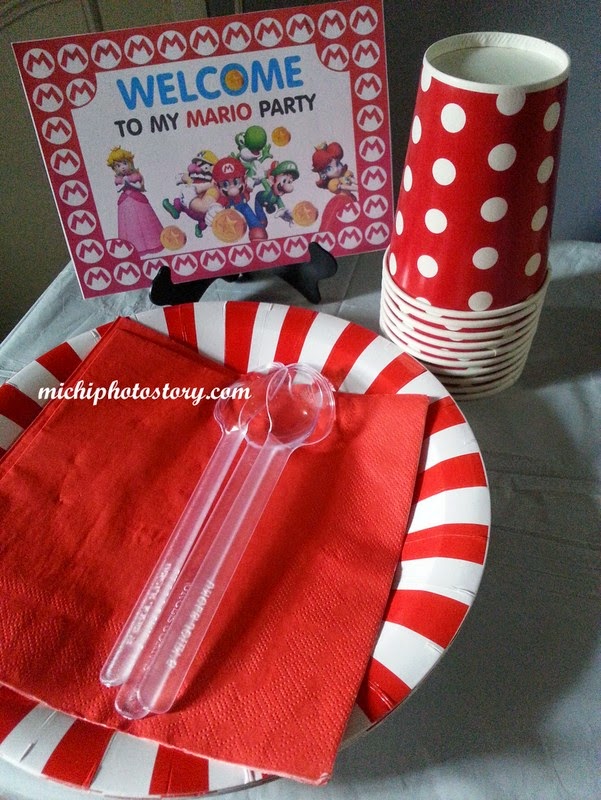 Michi Photostory: DIY Mario Birthday Theme