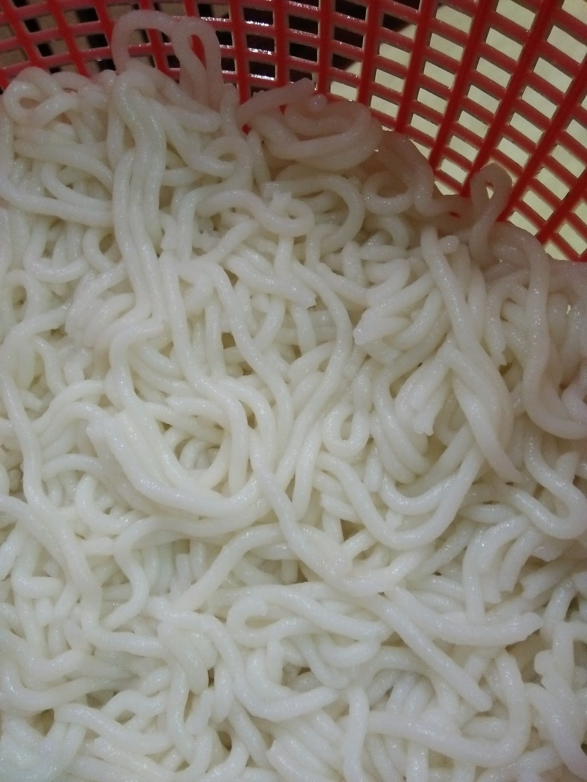 MamaMia Kitchen: LAKSA BERAS HOMEMADE